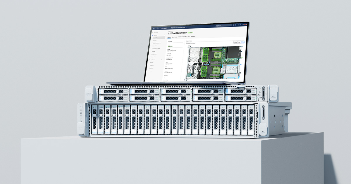 Cisco UCS C–Series Rack Servers - Cisco