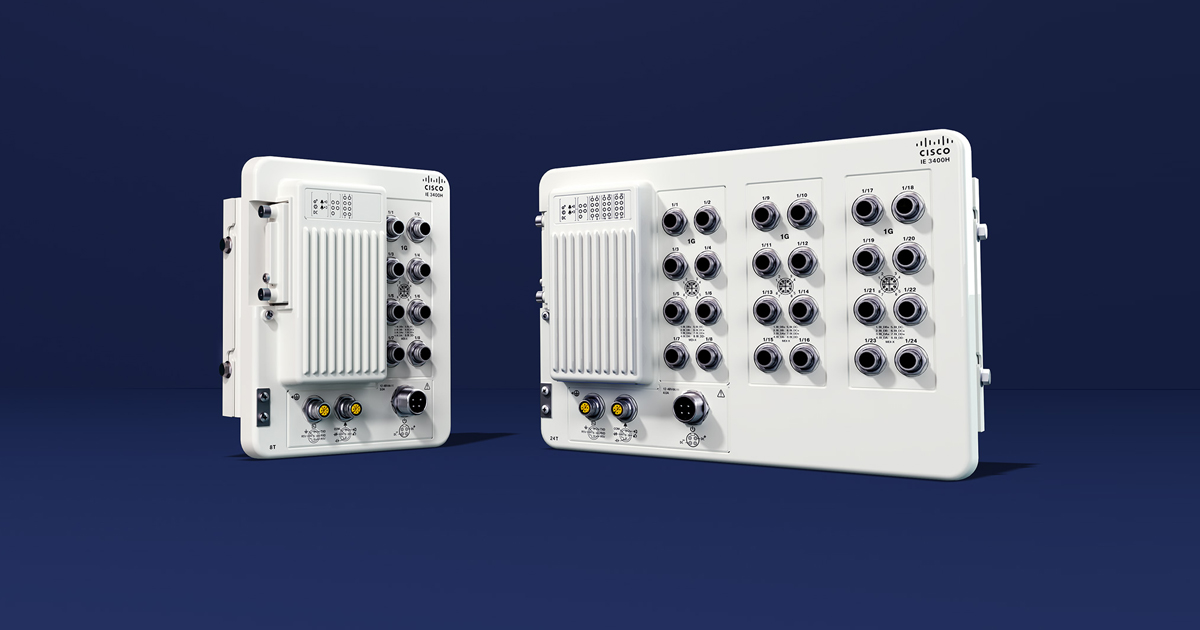 Cisco Catalyst IE3400 Heavy Duty Series switches - Cisco