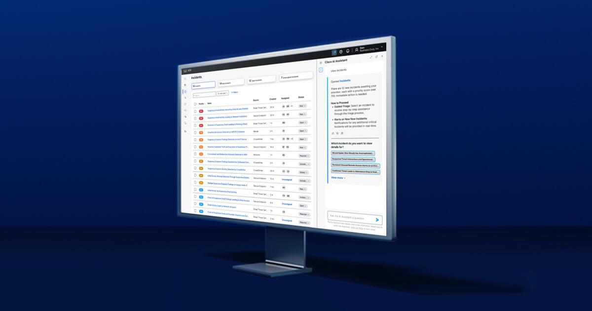 Cisco XDR - Extended Detection and Response - Cisco