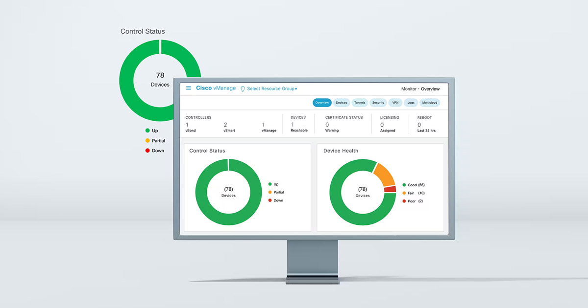 Cisco Catalyst SD-WAN Manager (formerly vManage) - Cisco